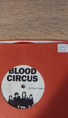 Blood Circus - Six Foot Under 7" SP13 Red Vinyl 800 made Sub Pop | eBay