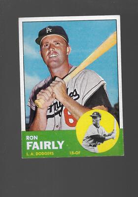 1963 Ron Fairly, Topps | eBay
