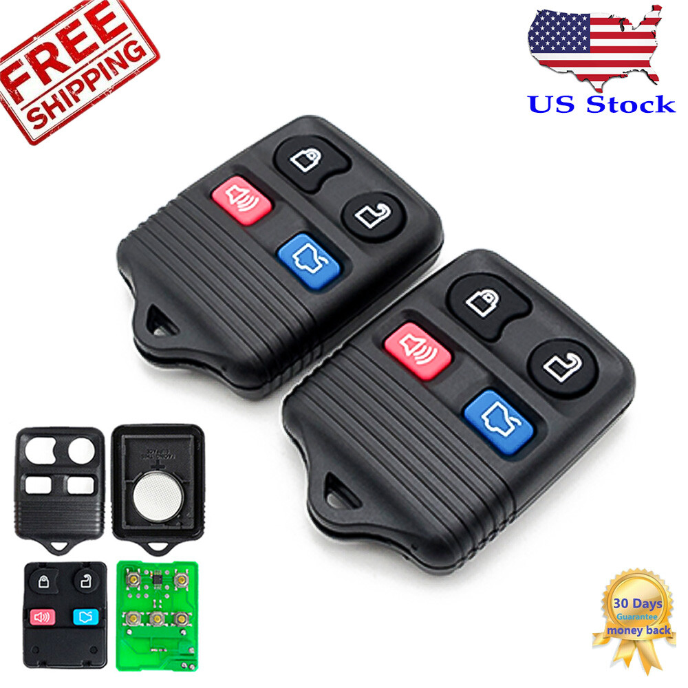 2 For 04 2005 2006 2007 2008 2009 2010 Ford Focus Remote Control ...