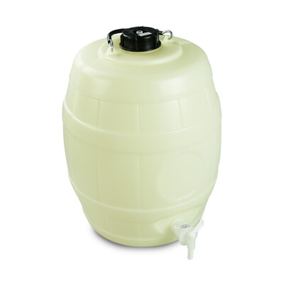 25l Home Brew Pressure Barrel 2" Vented PD Cap and Quickserve Tap Beer ...
