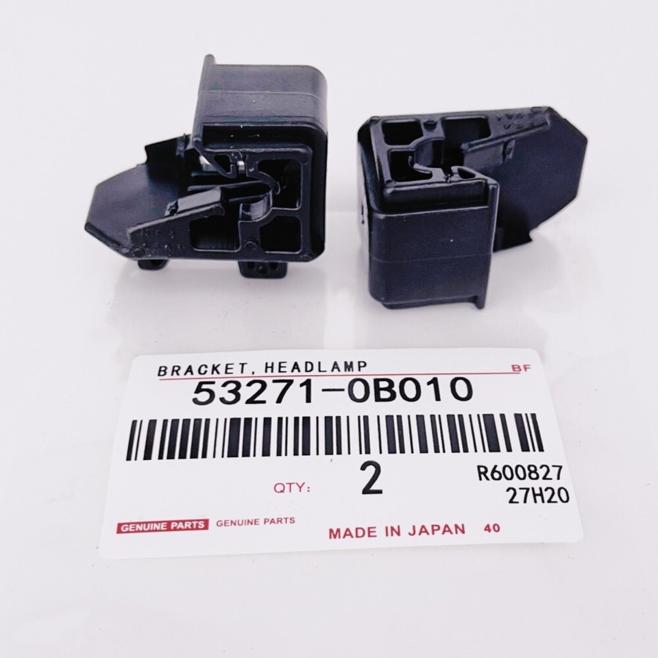 NEW 2 Pcs For Toyota Headlamp Assembly Mount Bracket 53271-0B010 | eBay