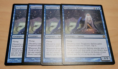 4x PROGNOSTIC SPHINX ~ NM ~ MTG - Theros THS 60/149 | eBay