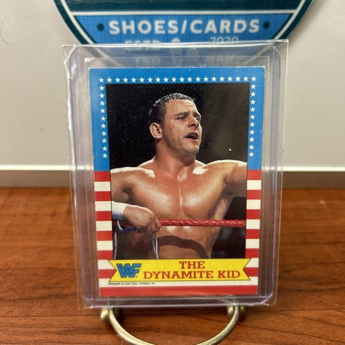 THE DYNAMITE KID 1987 Topps WWF Card #20 BRITISH BULLDOGS | eBay