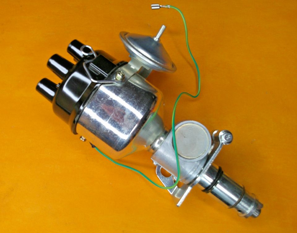 TRIUMPH TR5 TR250 TR6 POINTS IGNITION DISTRIBUTOR (6 cylinder Delco ...