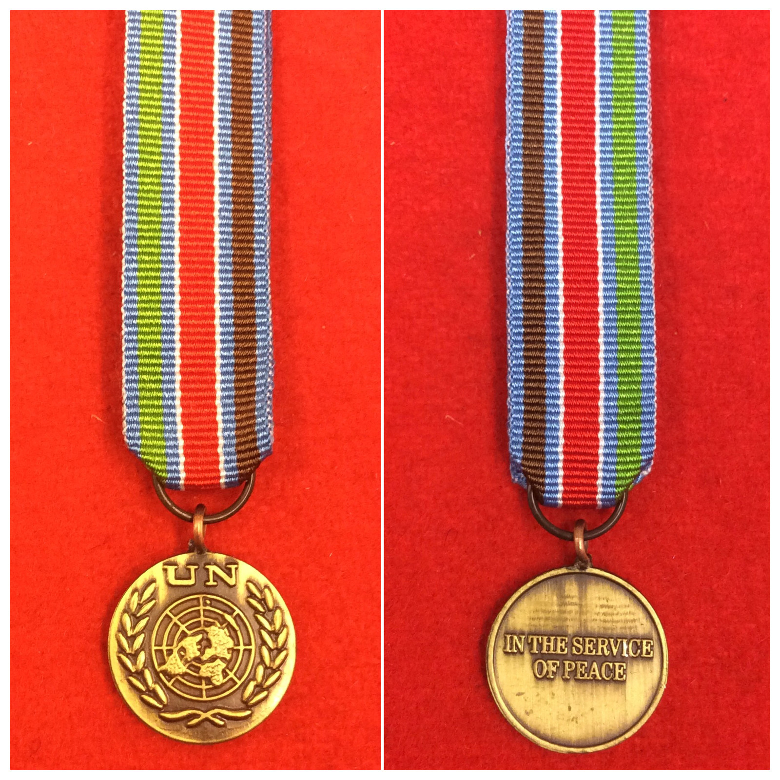 Quality British Army Miniatures Northern Ireland OSM Afghanistan OP ...