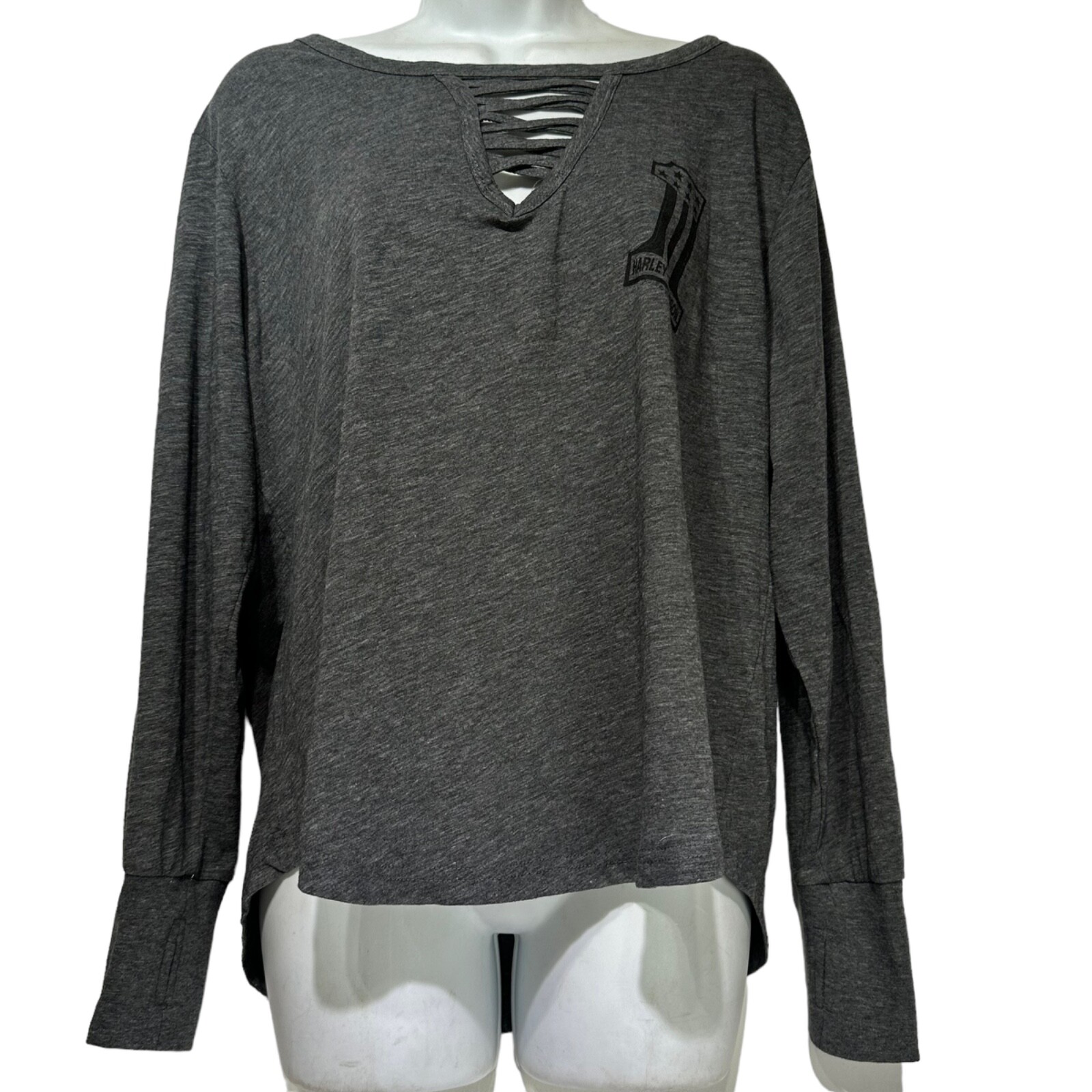 Harley Davidson Outer Banks North Carolina Gray Thumb… - Gem