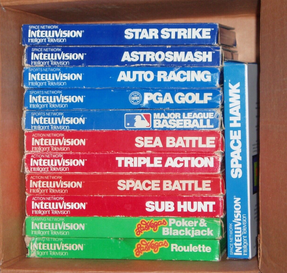 IntelliVision Games Lot 1 Dozen Complete In Box Rare Vintage | eBay