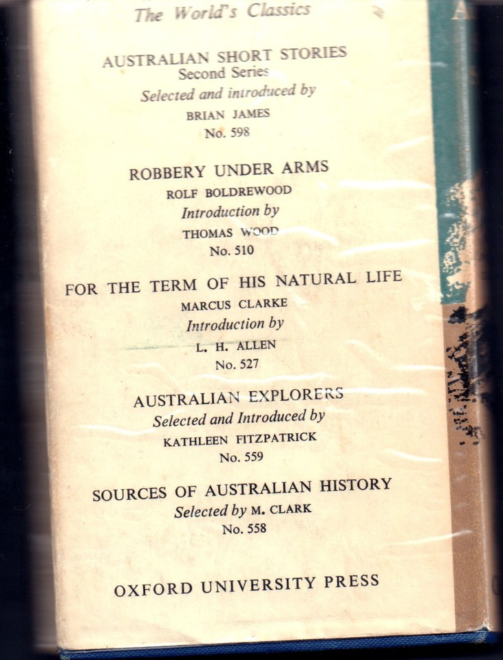 Murdoch & Drake-Brockman, Australian Short Stories, 1965 hardback, UK ...