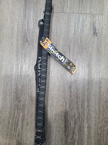 Rok Straps stretch dog leash 30-60lb 54" reflective black NEW With TAGS ...