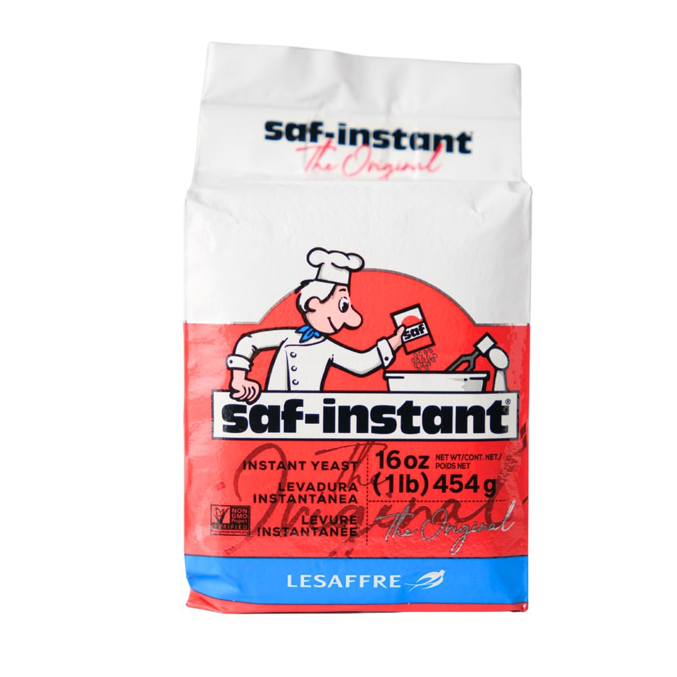 SAF Instant Yeast Red for Baking Cake, Bread and Dough, 1 Pound (1 Pack ...