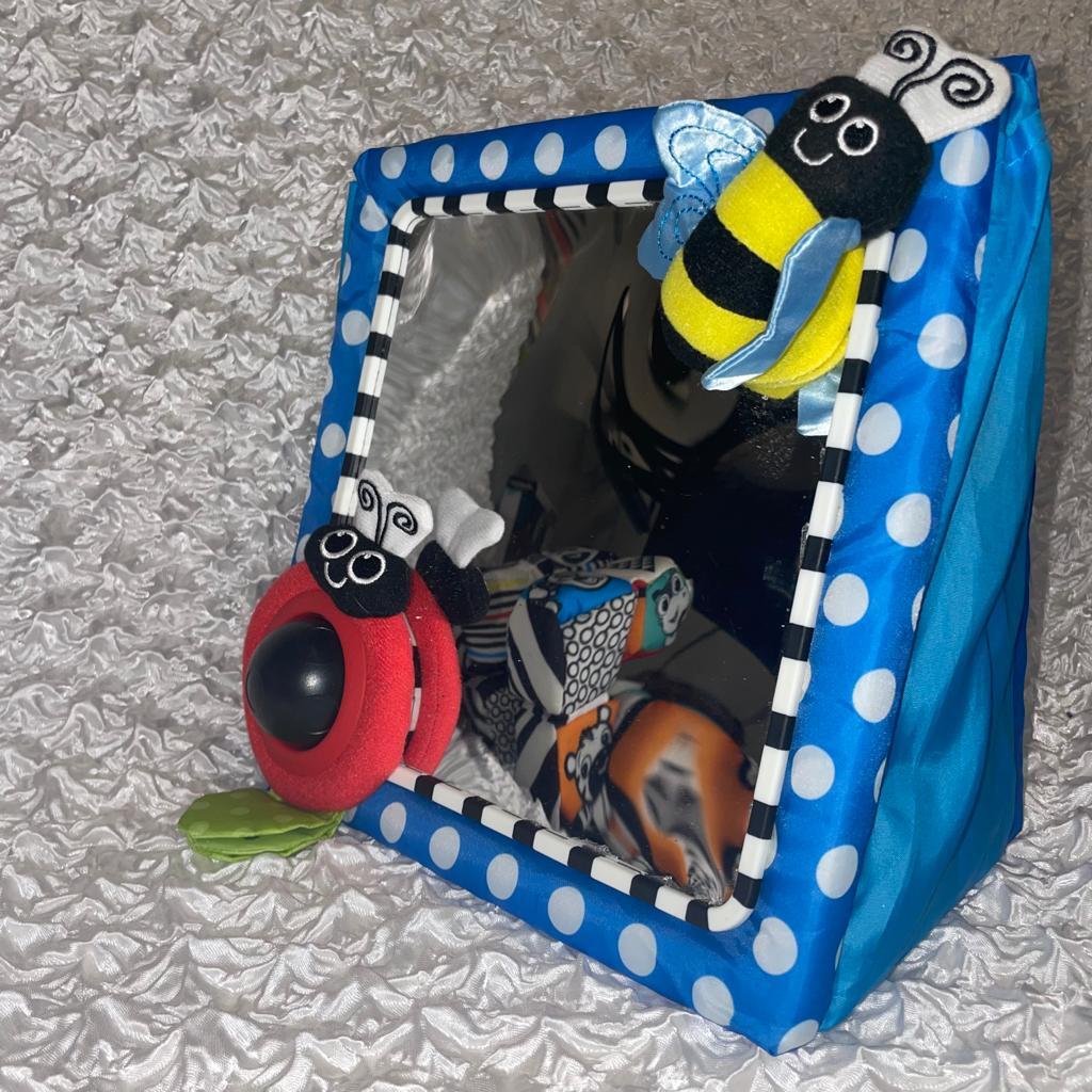 2 Pc Sassy Tummy Time Mirror and Baby Einstein Infinity Soft Blocks 0 ...