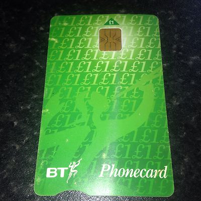 BRITISH TELECOM PHONECARD BT PHONE CARD £1 COLLECTABLE Valid Until 12/ ...