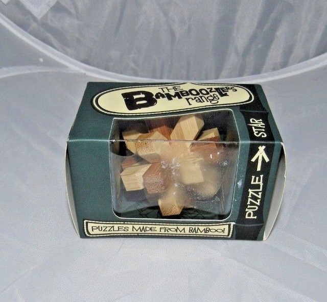 Bamboozlers Range 3d Bamboo Puzzle Star for sale online | eBay
