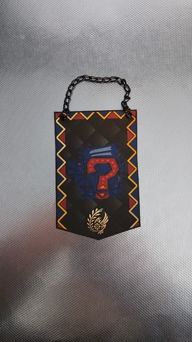 Monster Hunter Wilds Monster Unknown Custom Made Mini Cloth Banner | eBay