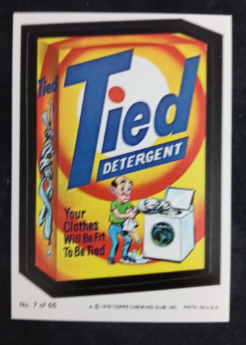 1979 Topps Wacky Packages Ted Detergent #7 1*(A) | eBay