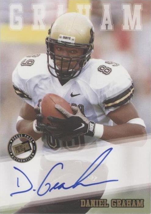 2002 Press Pass - Autographs Daniel Graham (AU, RC) for sale online | eBay