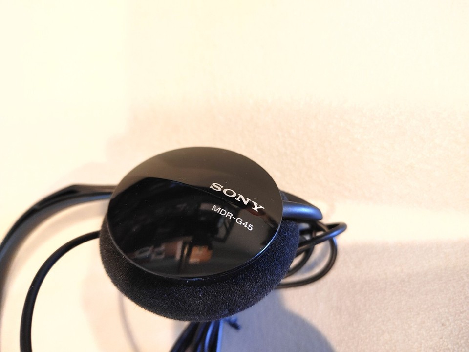 Sony MDR G45 Stereo Walkman Behind The Neck Lightweight Headphones ...
