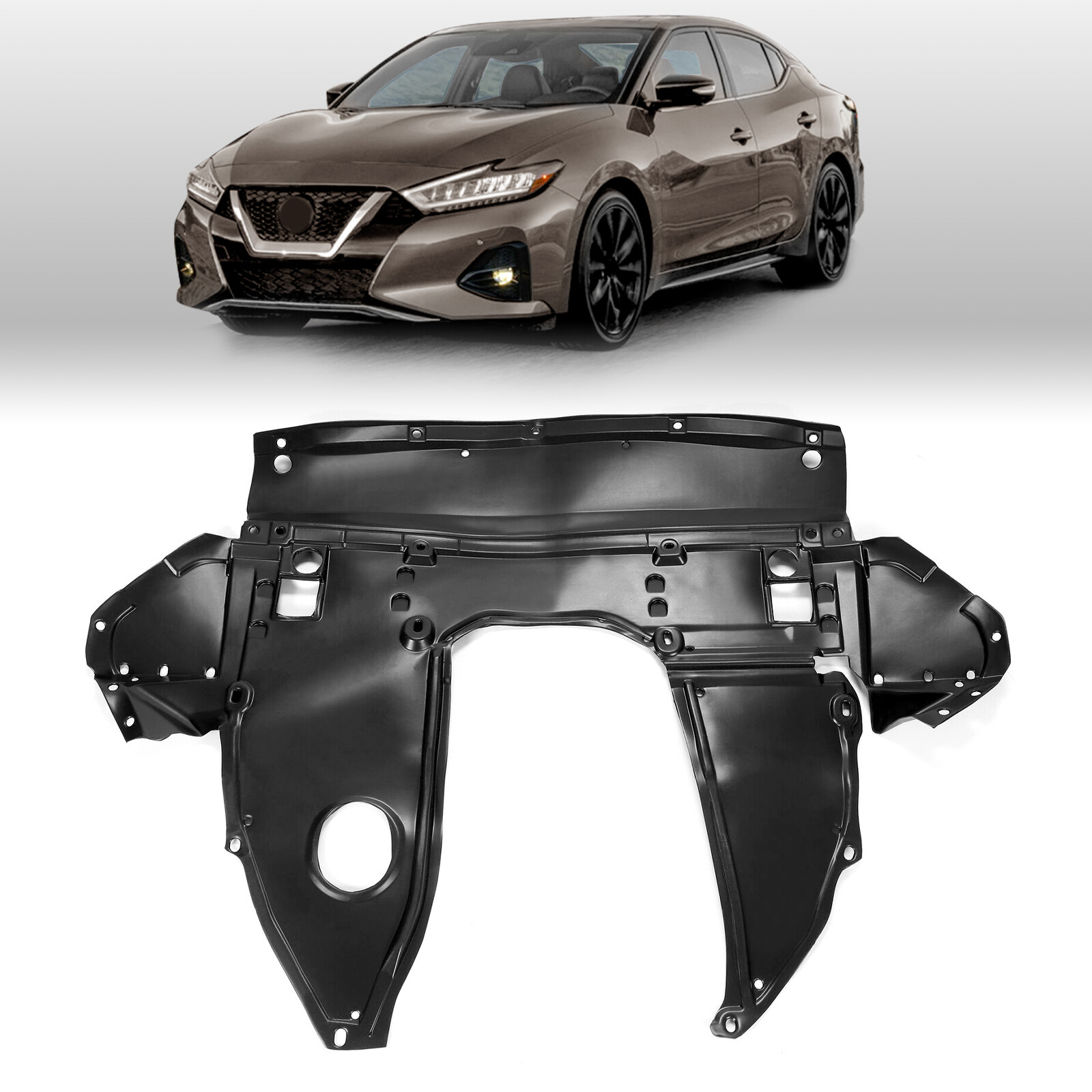 Front Engine Splash Shield Under Cover Fits 2016-18 Nissan Altima & 16 ...