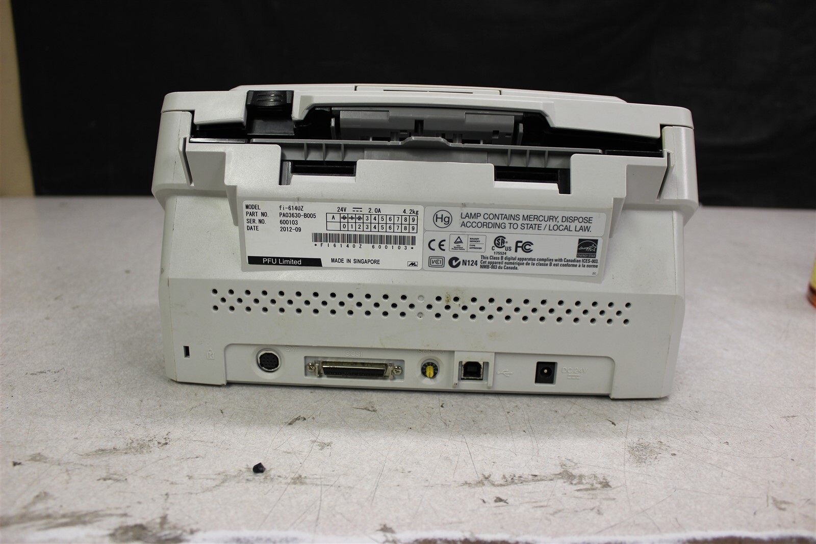 Fujitsu fi-6140Z Document Scanner Unit only | eBay