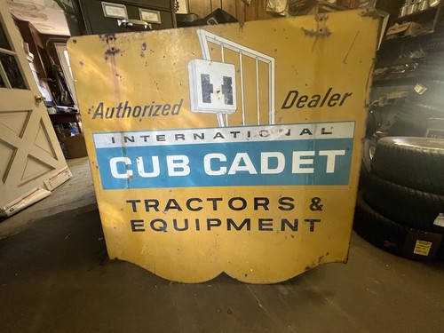 Cub Cadet International Dealer Sign | eBay