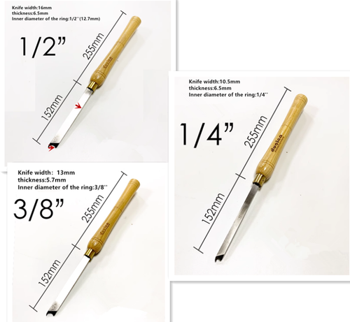 Woodworking Lathe Knife Ring Cutter High Speed Steel Rotary Wood ...