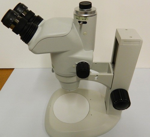 NEW Nikon SMZ 745T Stereozoom Microscope with Track Stand and Eyepieces ...