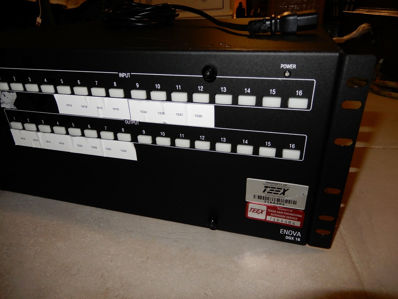 AMX ENOVA DGX16 Digital Media Switcher w/ Boards | eBay