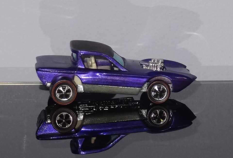 Vintage Hot Wheels Redline Python Hong Kong Purple White Interior w/ Badge | eBay