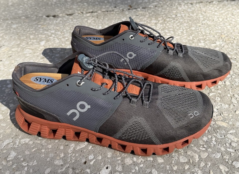 On Cloud X Rust Rock Men's Size 11 Running Sneakers Training Shoes 40. ...
