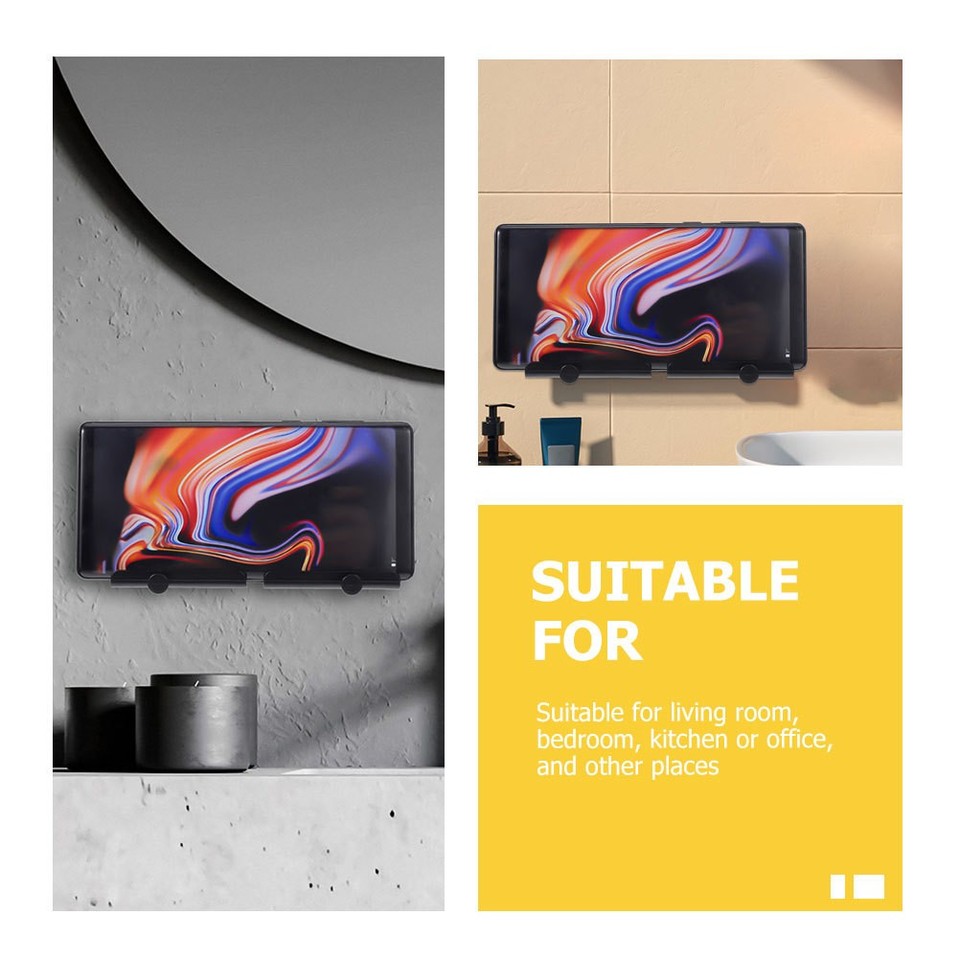 Wall Mount Phone Holder Adhesive Cell Phone Charging Stand Smartphone ...