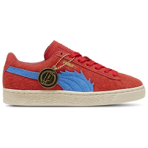 PUMA Suede One 1 Piece Red Blue 39664801 Size 4Y-7Y Boys Kids Women New ...