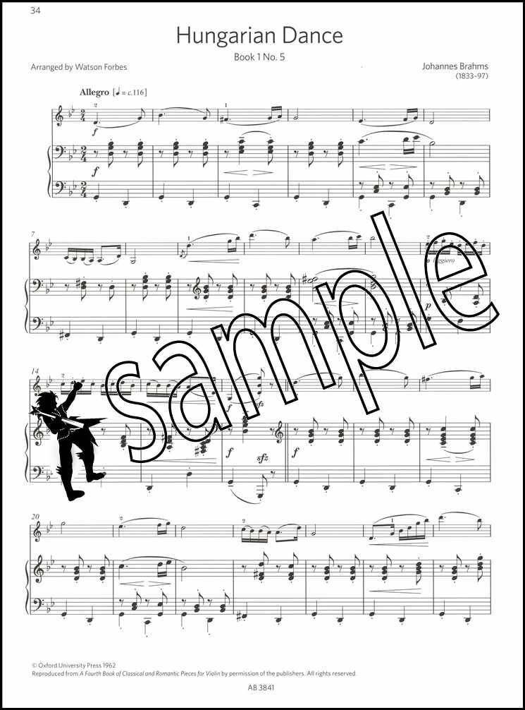 Encore Violin Book 3 Grades 5 & 6 Your Favourite Abrsm Penny Stirling ...