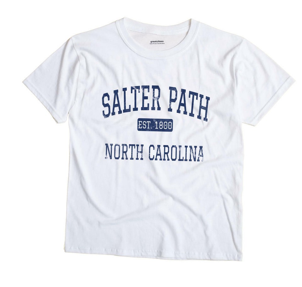 Salter Path North Carolina NC T-Shirt EST | eBay