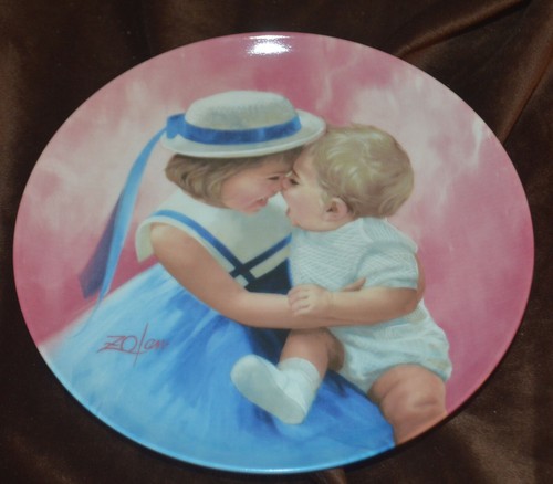 Donald Zolan Mother's angels Pemberton & Oakes Plate 1988 | eBay