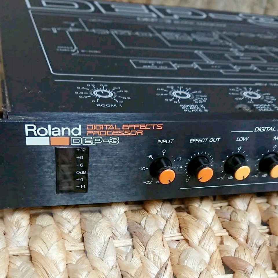 Roland DEP-3 Digital Effects Processor Reverb Delay Equalizer Multi ...