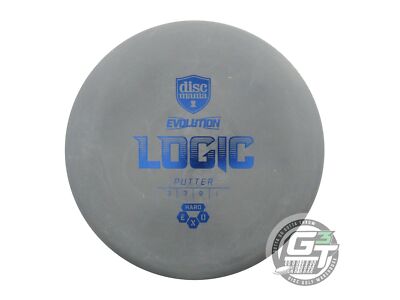 NEW DiscMania Evolution EXO Hard Logic 173g Gray Blue Foil Putter Golf Disc | eBay