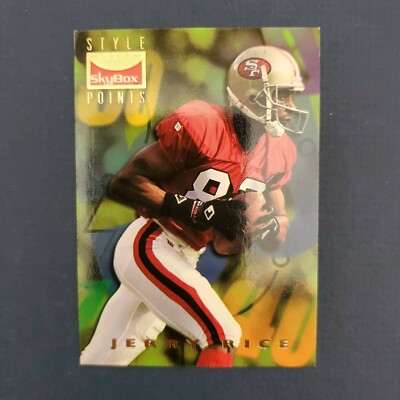 JERRY RICE -1995 SKYBOX FOOTBALL CARD #144 PACK FRESH LOOK!! | eBay