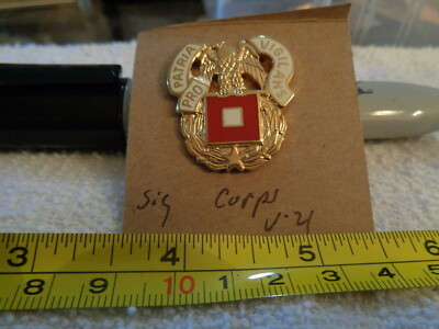 Signal Corps V-21 Unit Crest, DI, DUI (DRAW#S4) | eBay