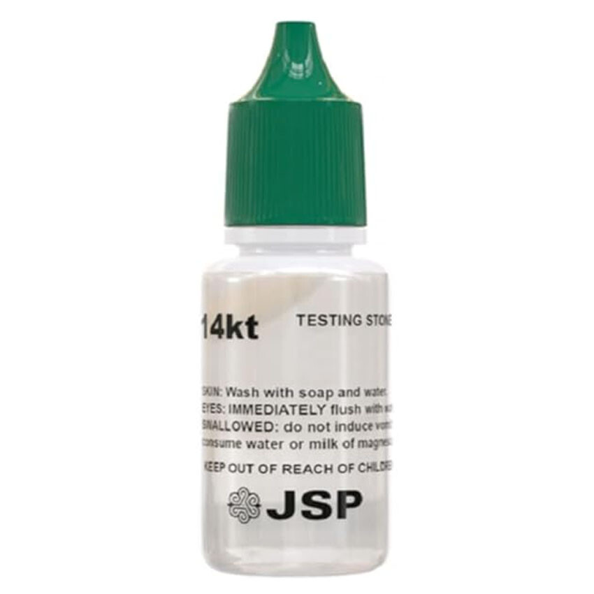 GOLD/SILVER Test Acid Tester Kit 10k 14k .999 .925 Sterling Testing ...