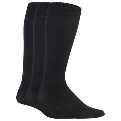 IOMI - 3 Pairs Mens Flight Socks | Graduated Compression DVT Socks for ...