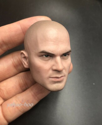 1/6 scale Male Bald Head Sculpt for 12'' Action Figure | eBay