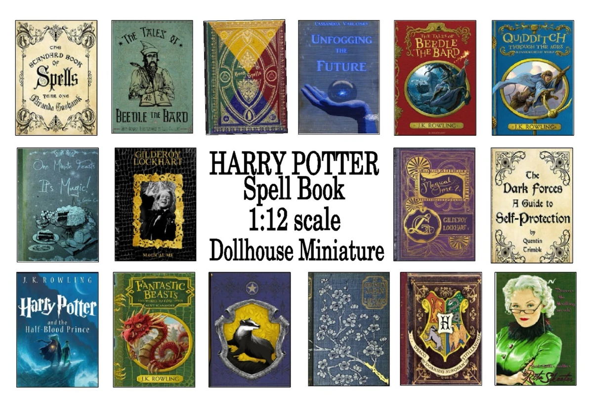Harry Potter Spell List Printable
