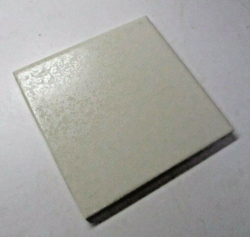 1 Wall Tile FT Florida USA 4-3/8" 1970 Crystalline Beige Satin Gloss ...