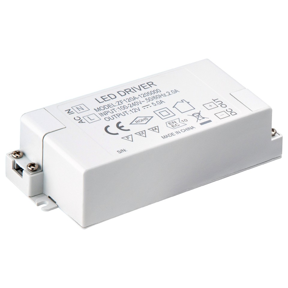 Transformer Power Supply LED Driver Adapter Universal AC 110V to DC 12V ...