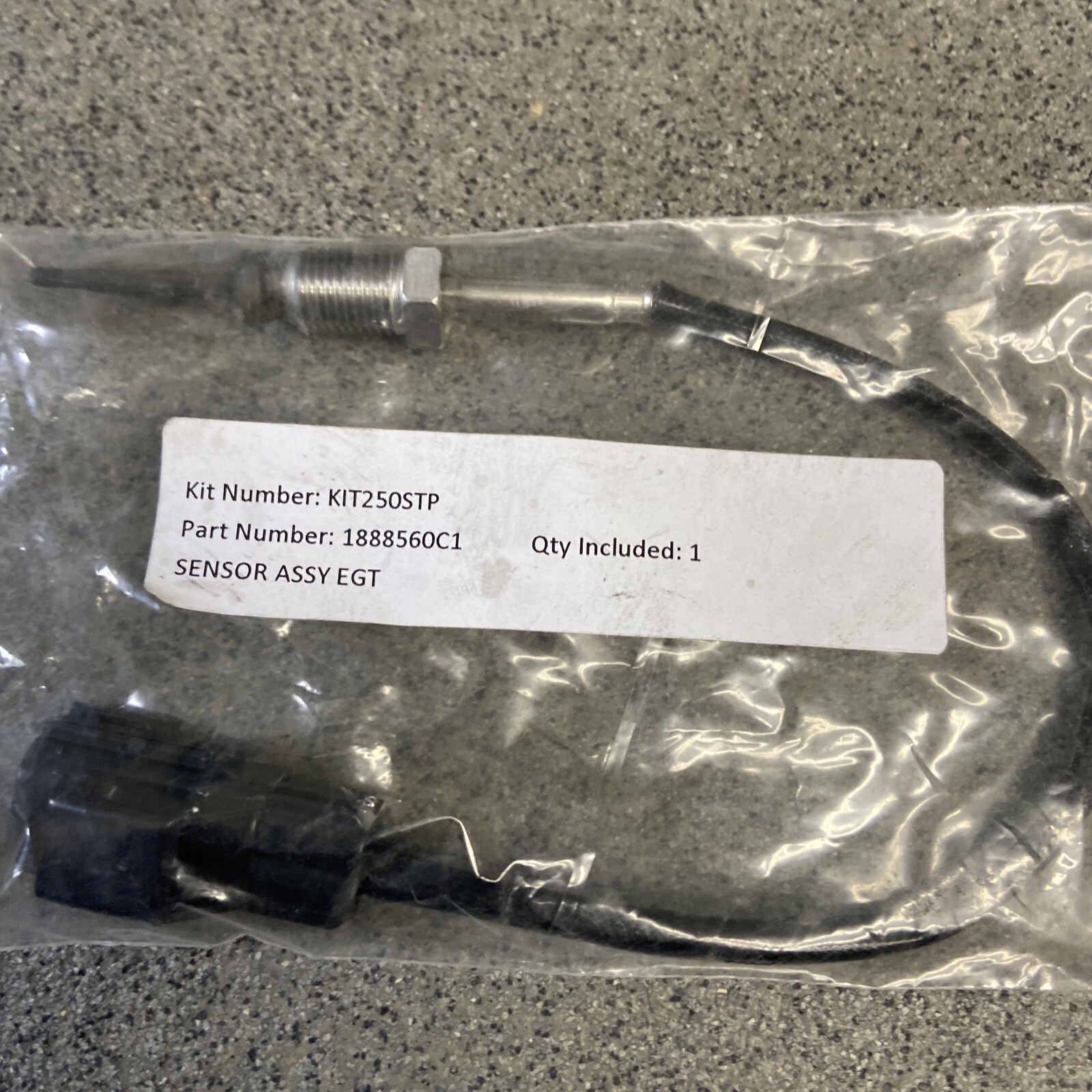 OEM GENUINE NAVISTAR SENSOR EXHAUST GAS TEMP 850C 1888560C1 for sale ...