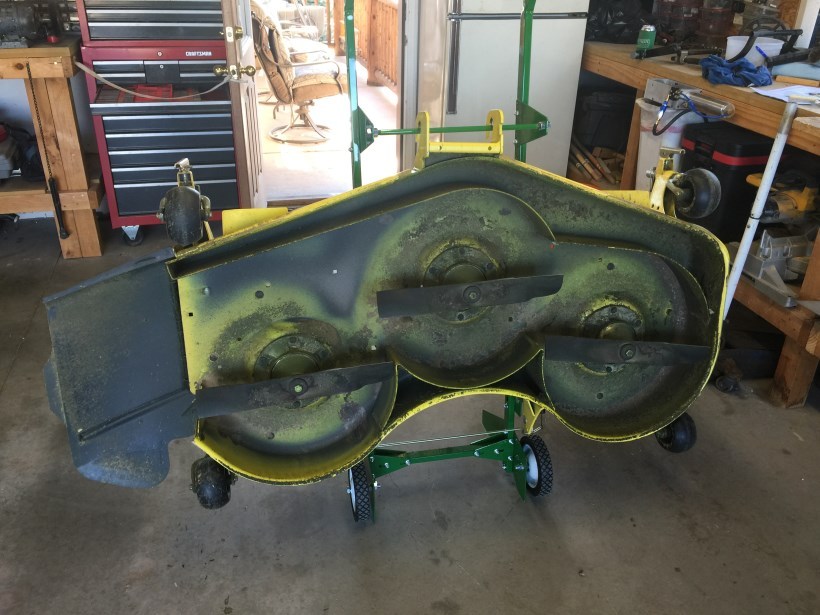 Lawn Tractor Mower Deck Dolly for John Deere X700 Series AutoConnect ...