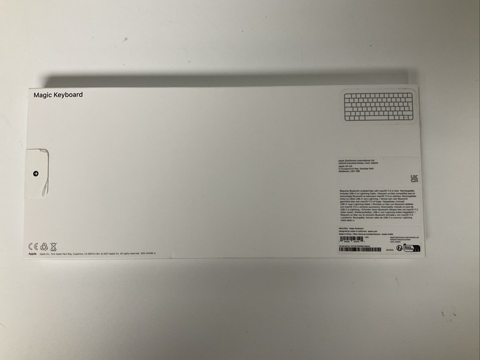 Brand New Genuine Apple Wireless Magic Keyboard A2450 UK English MK2A3B ...