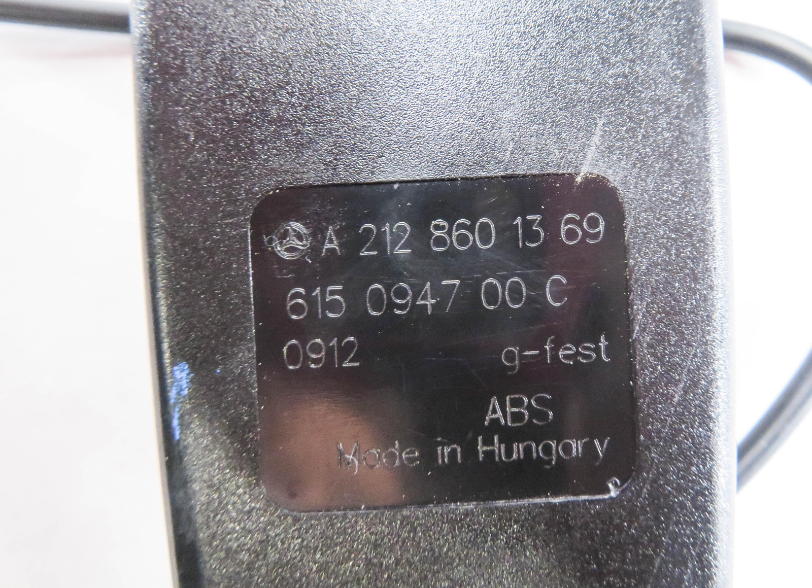 MERCEDES+212+E350+Seat+Belt+Buckle+Front+2128601369 for sale online | eBay