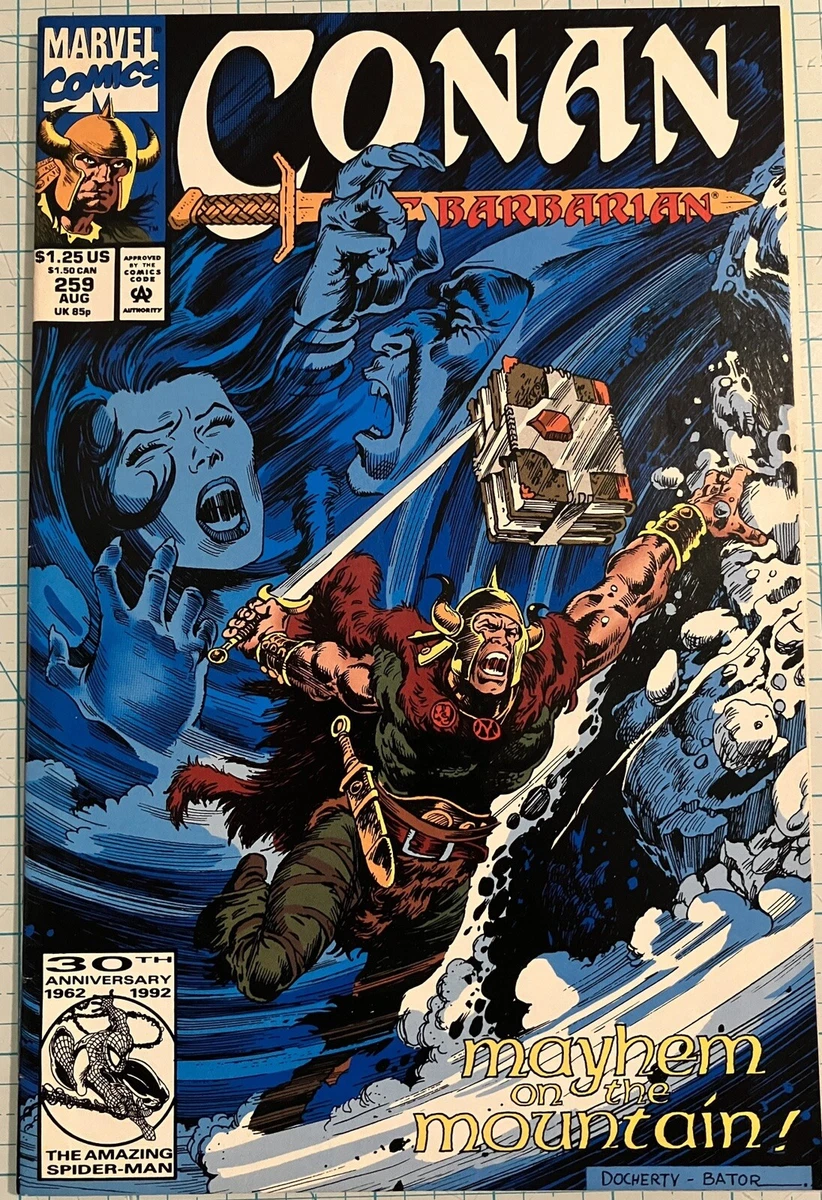 Conan The Barbarian Cover Art