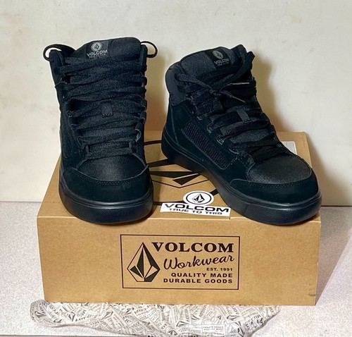 Volcom Ladies steel-toe work boots. New in box | eBay